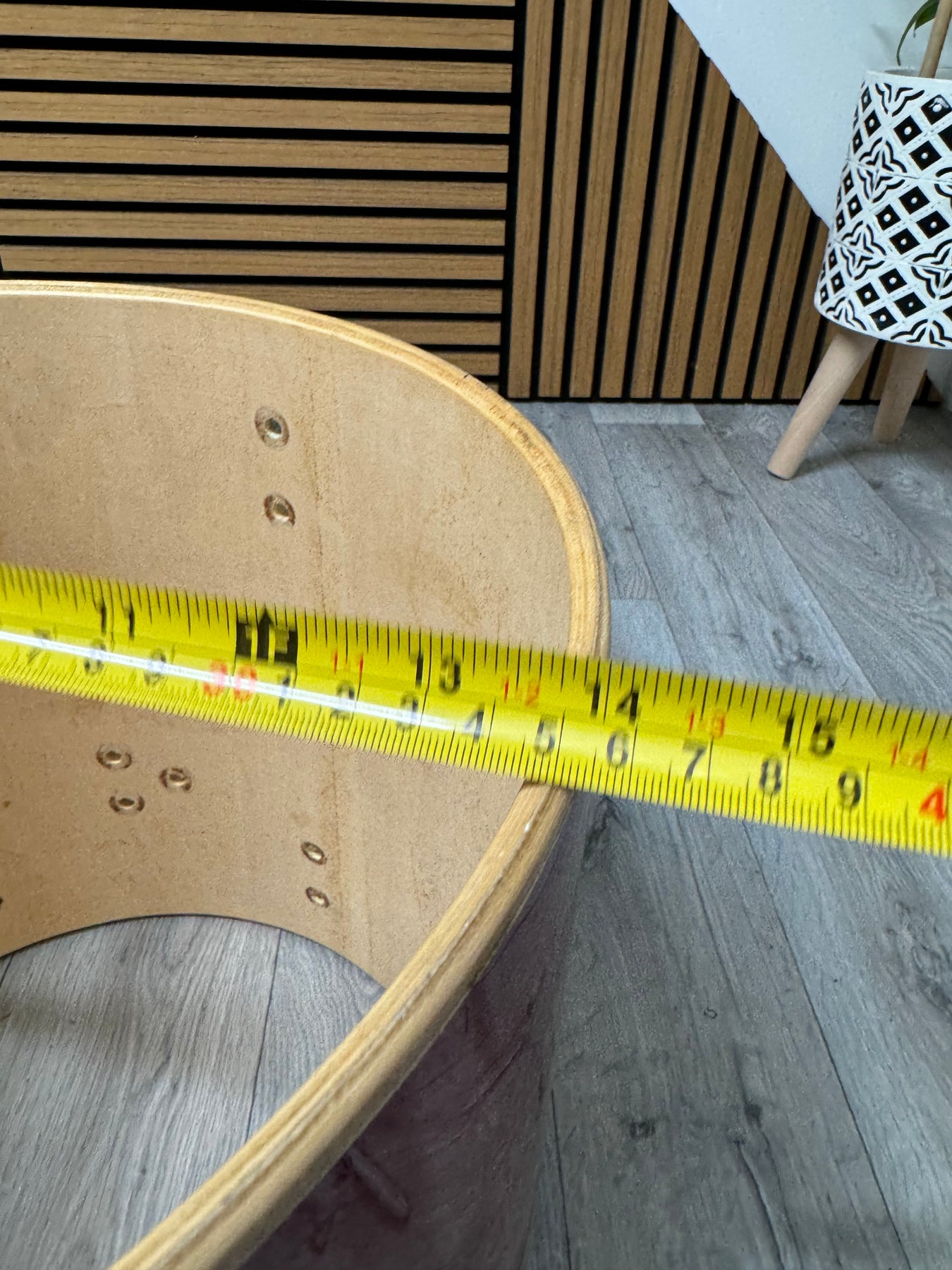 SONOR Force 1007 Floor Tom Drum Shell 14”x14” Bare Wood Project #VC27 ...