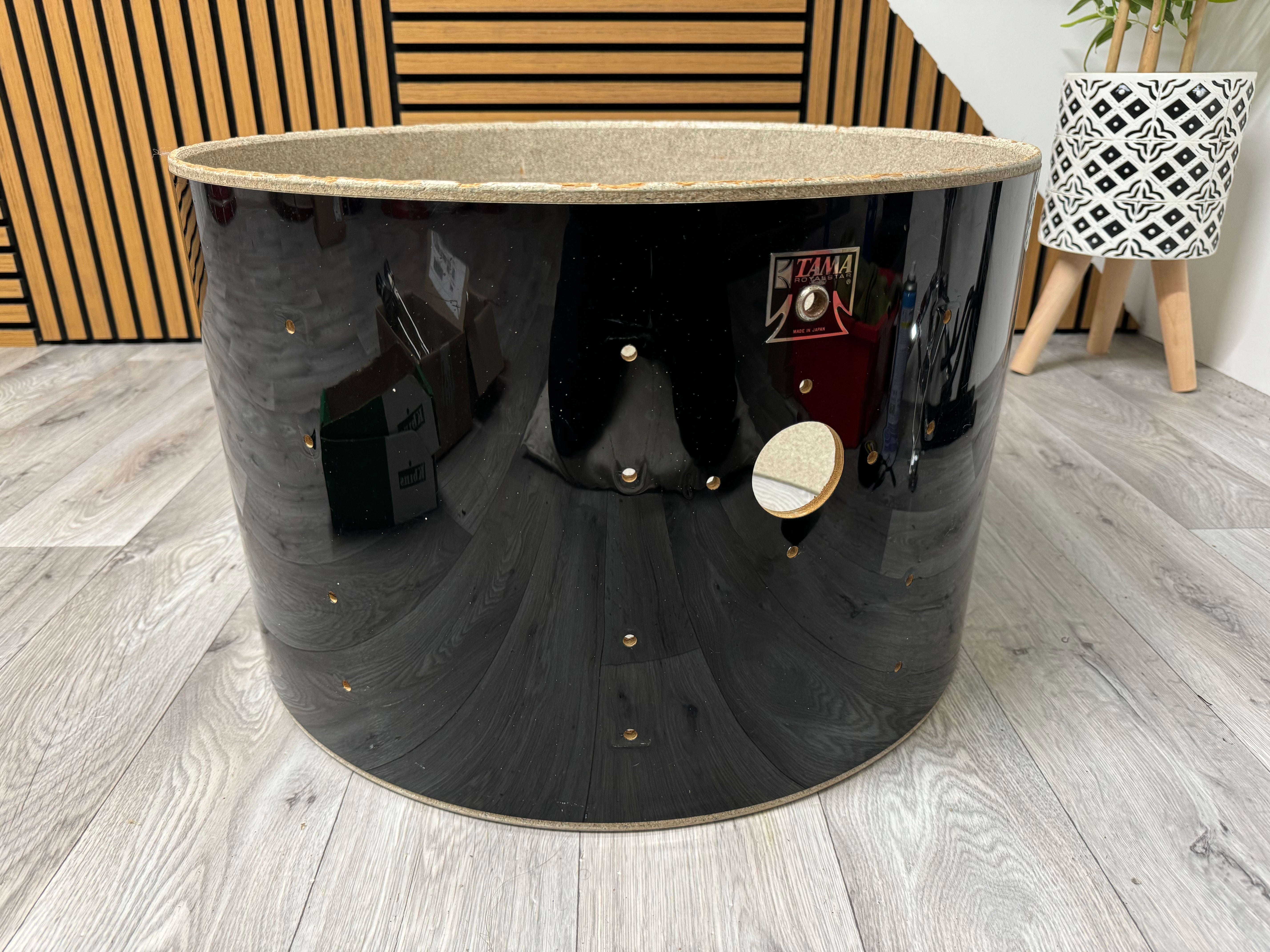 TAMA Royalstar Bass Drum Shell 22”x14” Bare Wood Project #VC39 – One ...