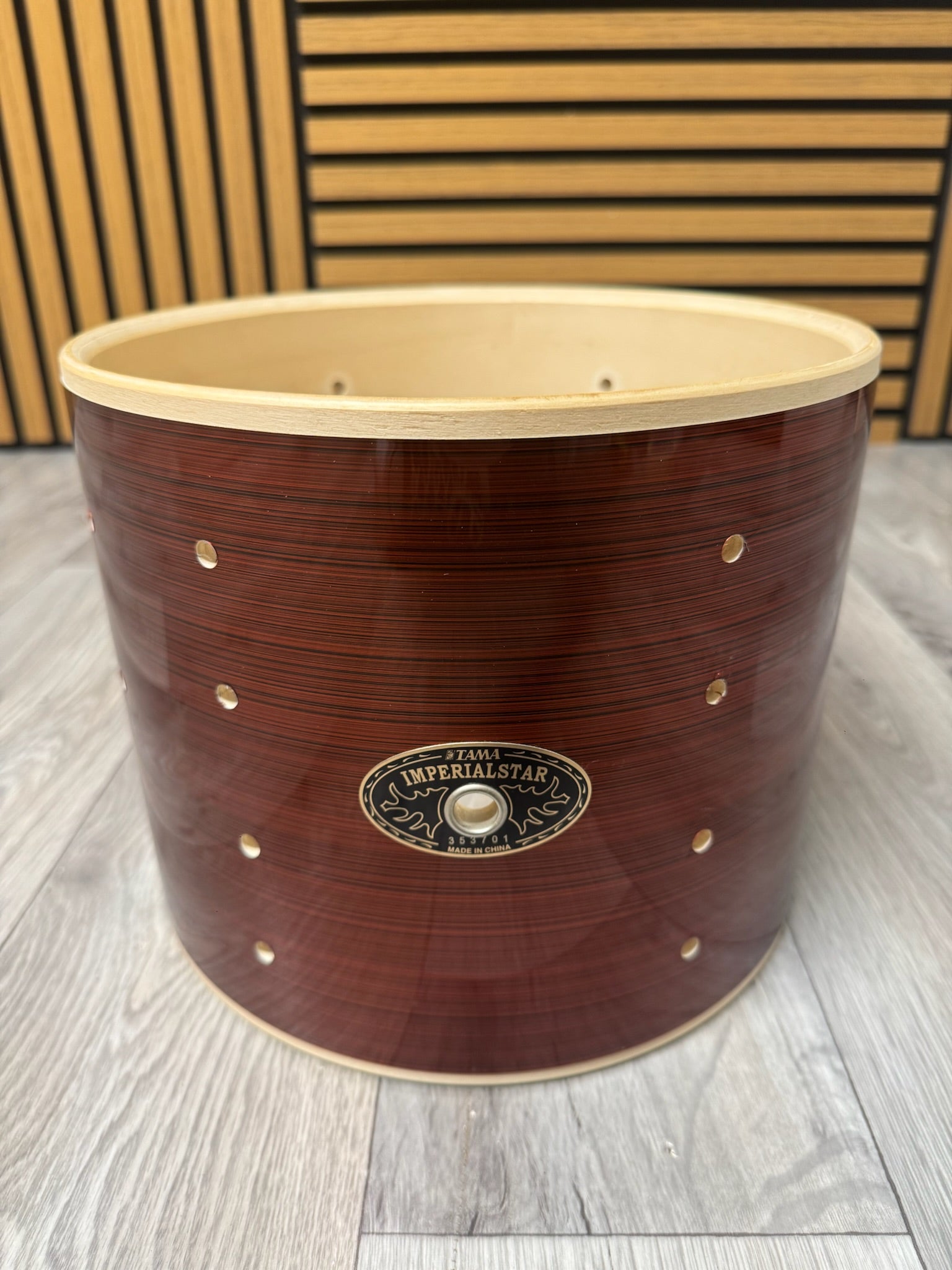 TAMA Silverstar Tom Drum Shell 10”x8” Bare Wood Project #OI51 – One ...