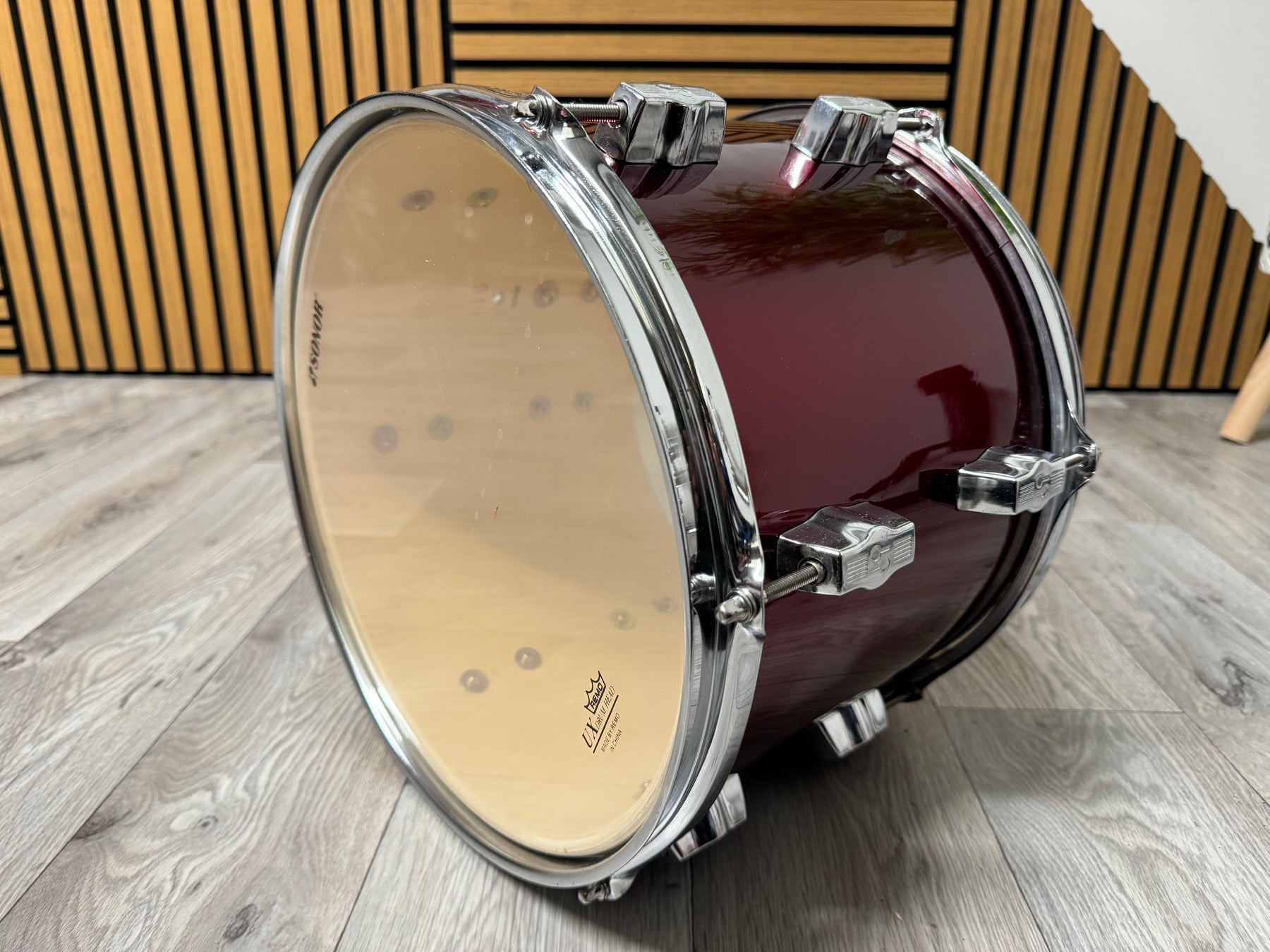 SONOR Force 507 Rack Tom Drum 12” x 9” / Red #VF38 – One Stop Drums Ltd