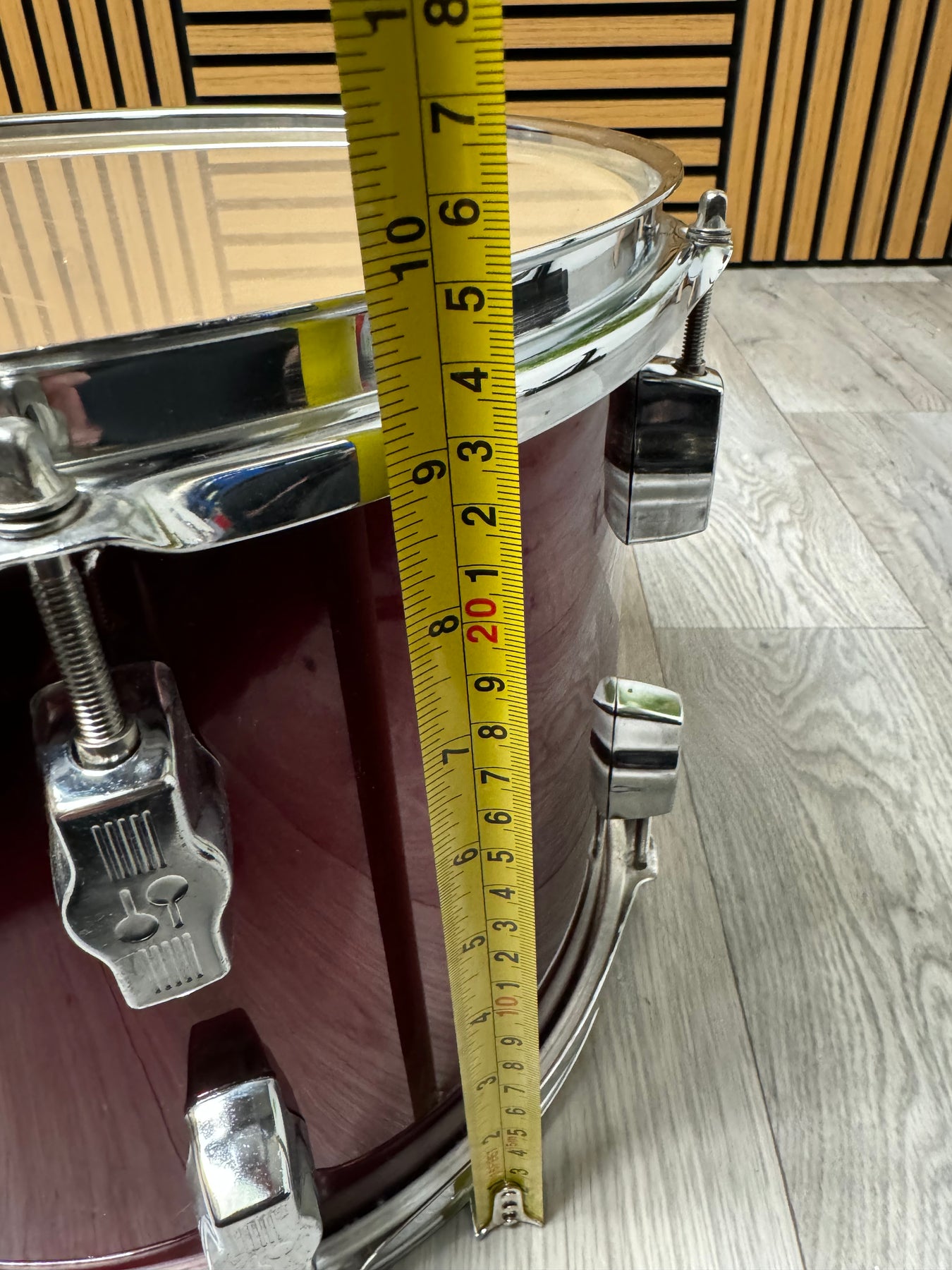 SONOR Force 507 Rack Tom Drum 12” x 9” / Red #VF38 – One Stop Drums Ltd